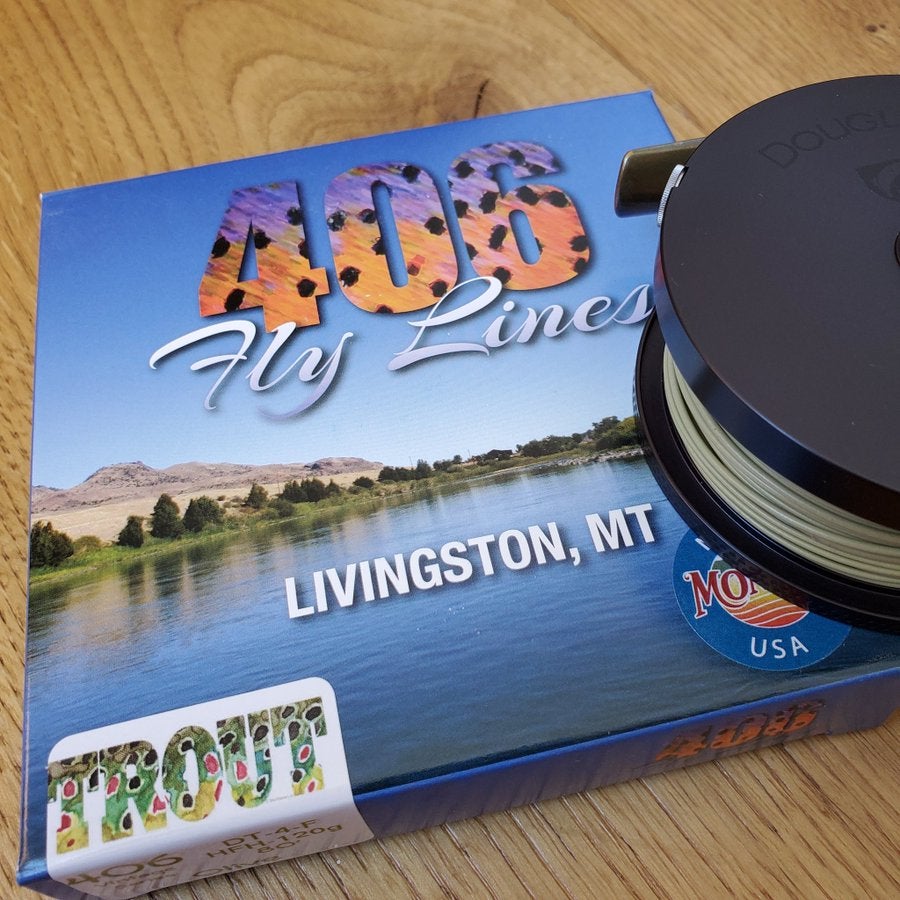 406 Fly Line - Double Taper (DT) Made in the US by Scientific Anglers ...